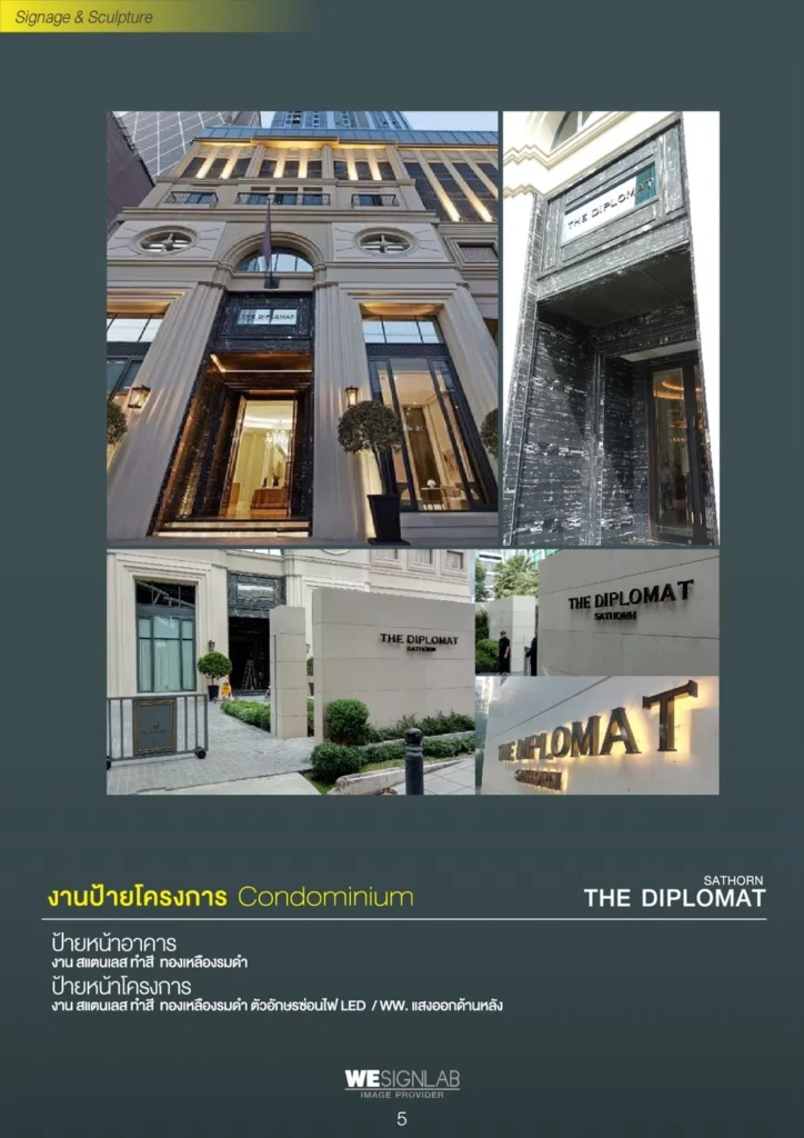 ผลงาน - WE SIGN LAB