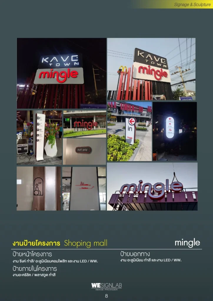 ผลงาน - WE SIGN LAB